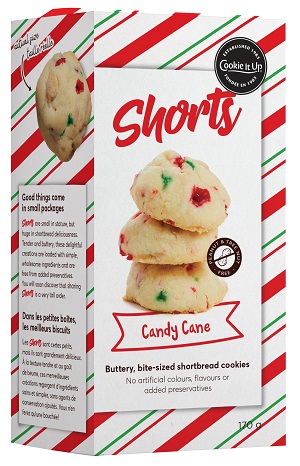 Candy Cane Shortbread 170g Packaging